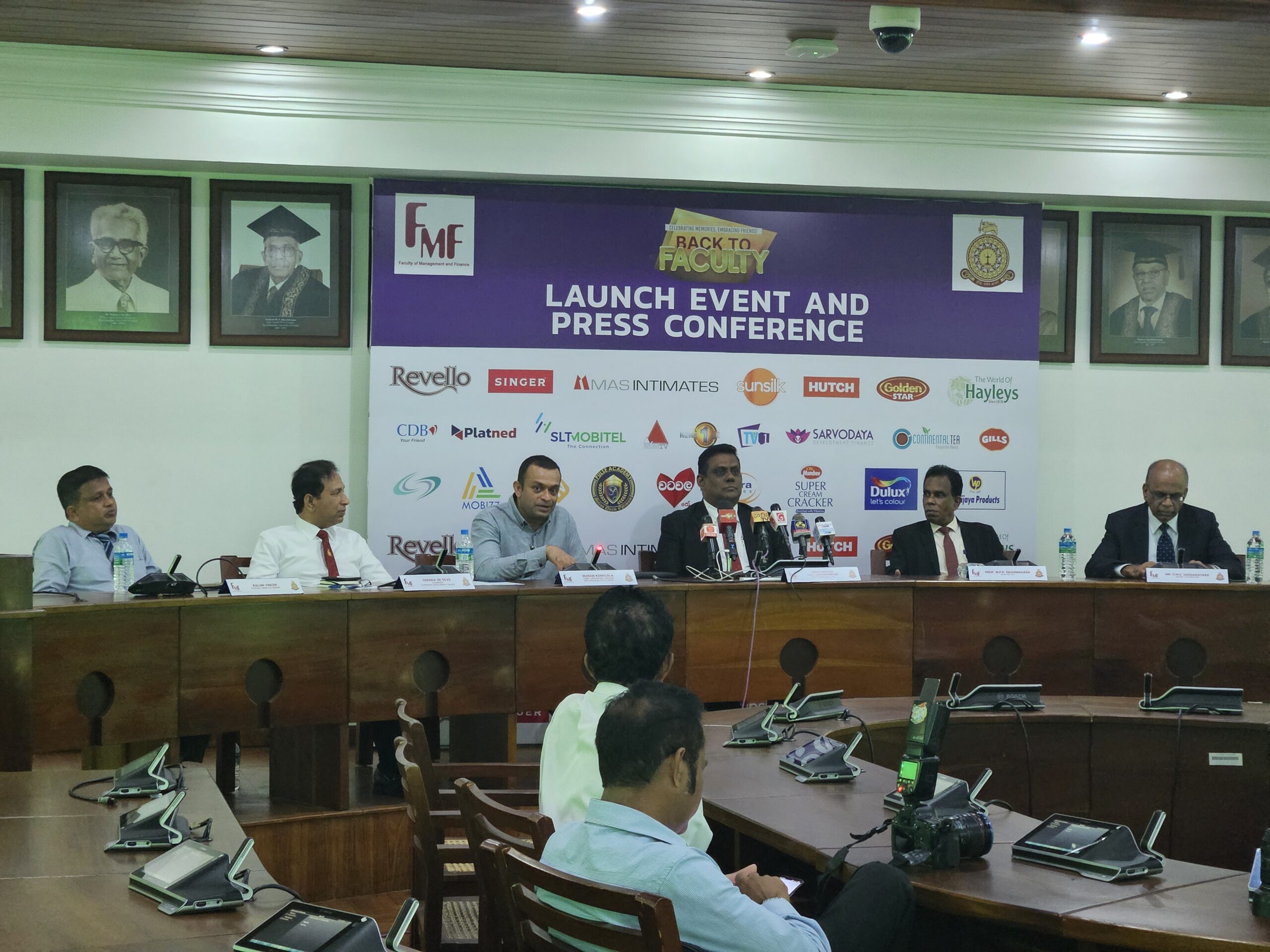 Back To Faculty- Press Conference | Faculty of Management & Finance