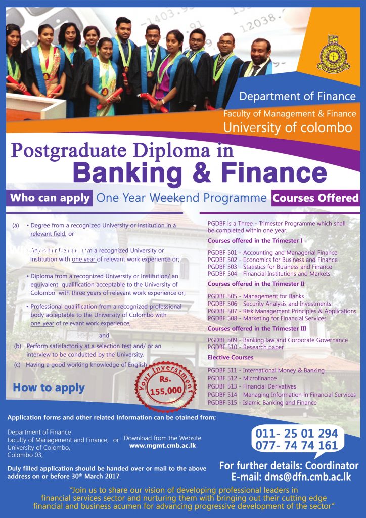 Poster | Faculty of Management & Finance