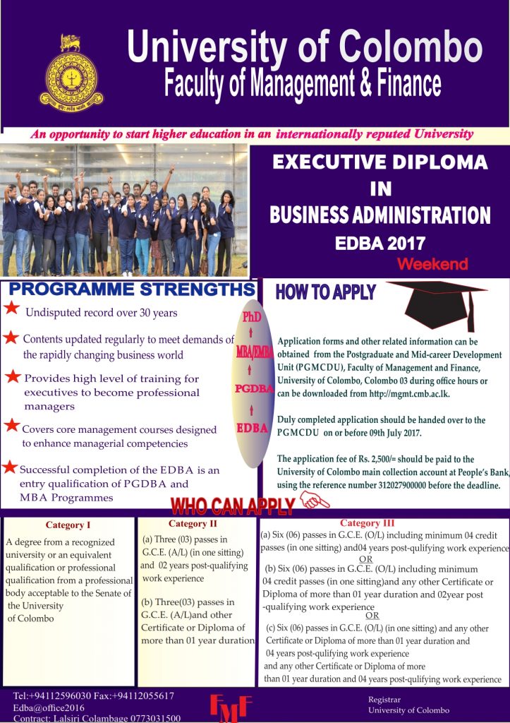 Edba Adbertiesmnet 2 001 Faculty Of Management And Finance