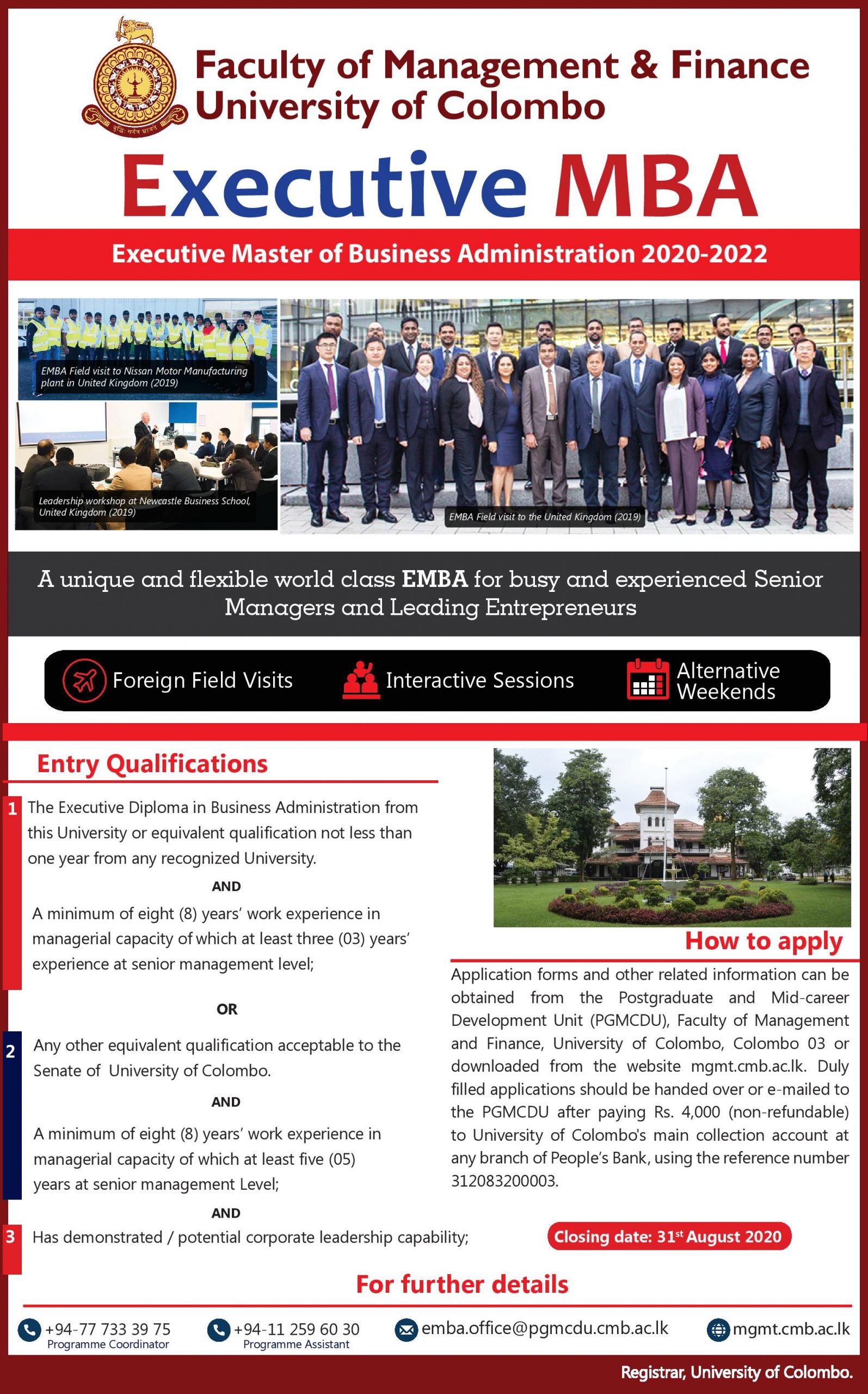 Executive Degrees - HEC Liège - Université de Liège