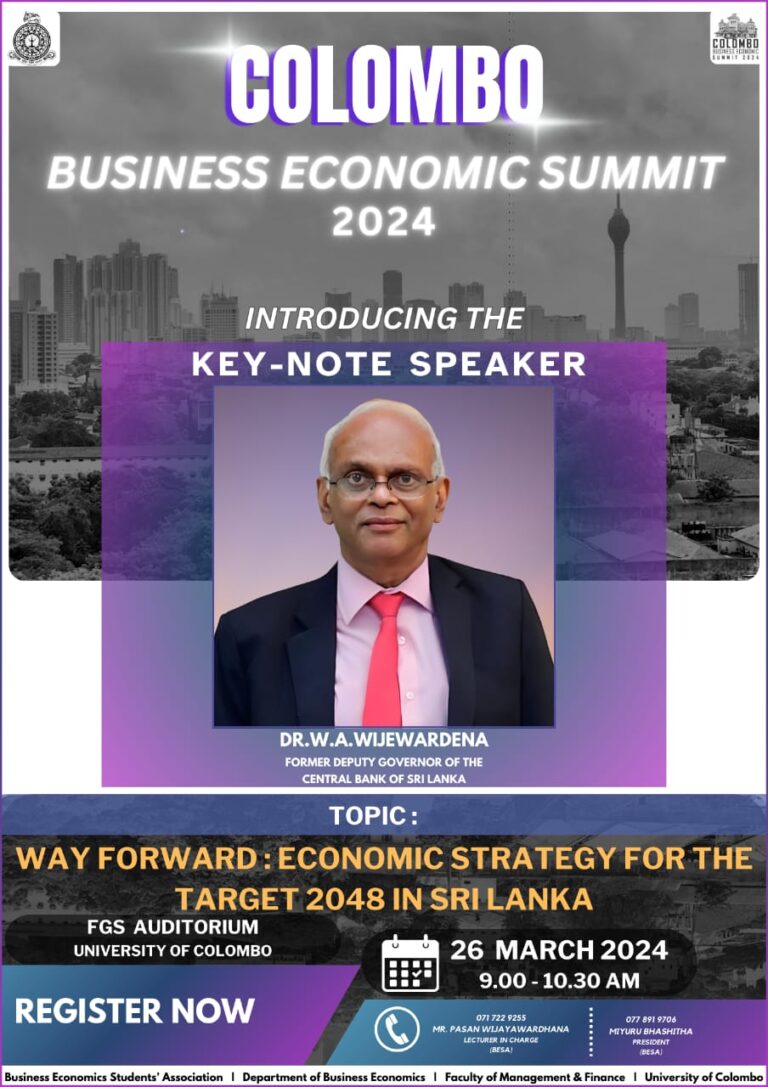 Department of Business Economics | Faculty of Management & Finance